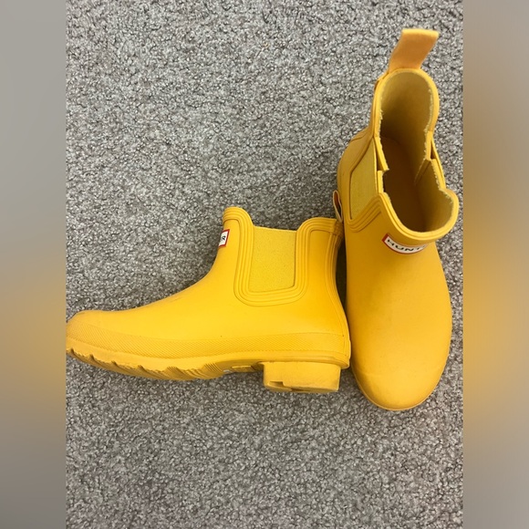 Hunter | Shoes | Matte Yellow Hunter Boots | Poshmark